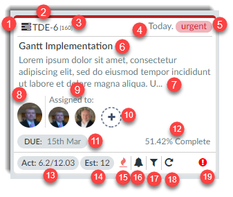 Kanban Cards - TaskBlast - Project Management Software